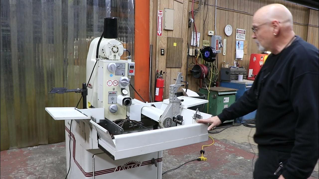 SUNNEN HONE WITH KKN-100 SQUARE HONING FIXTURE OPTION - YouTube
