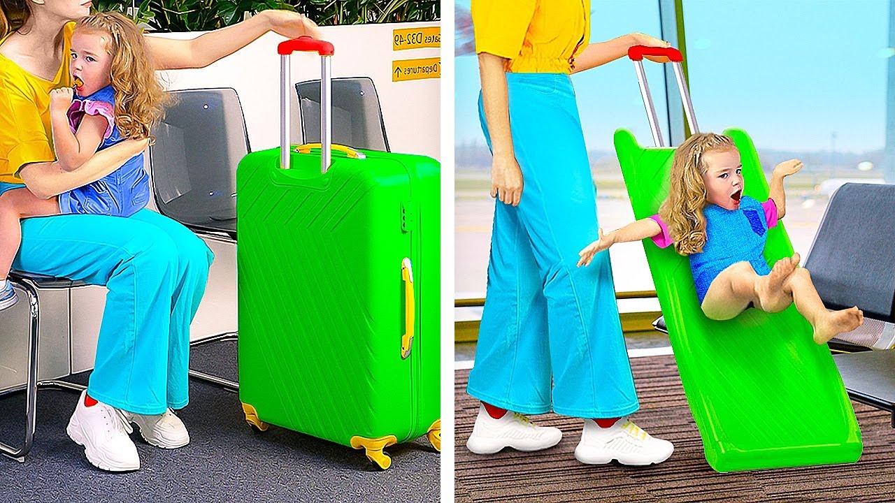 How To TRAVEL With KIDS👨‍👩‍👧 ️ Superb Parenting Tricks And Tips - YouTube