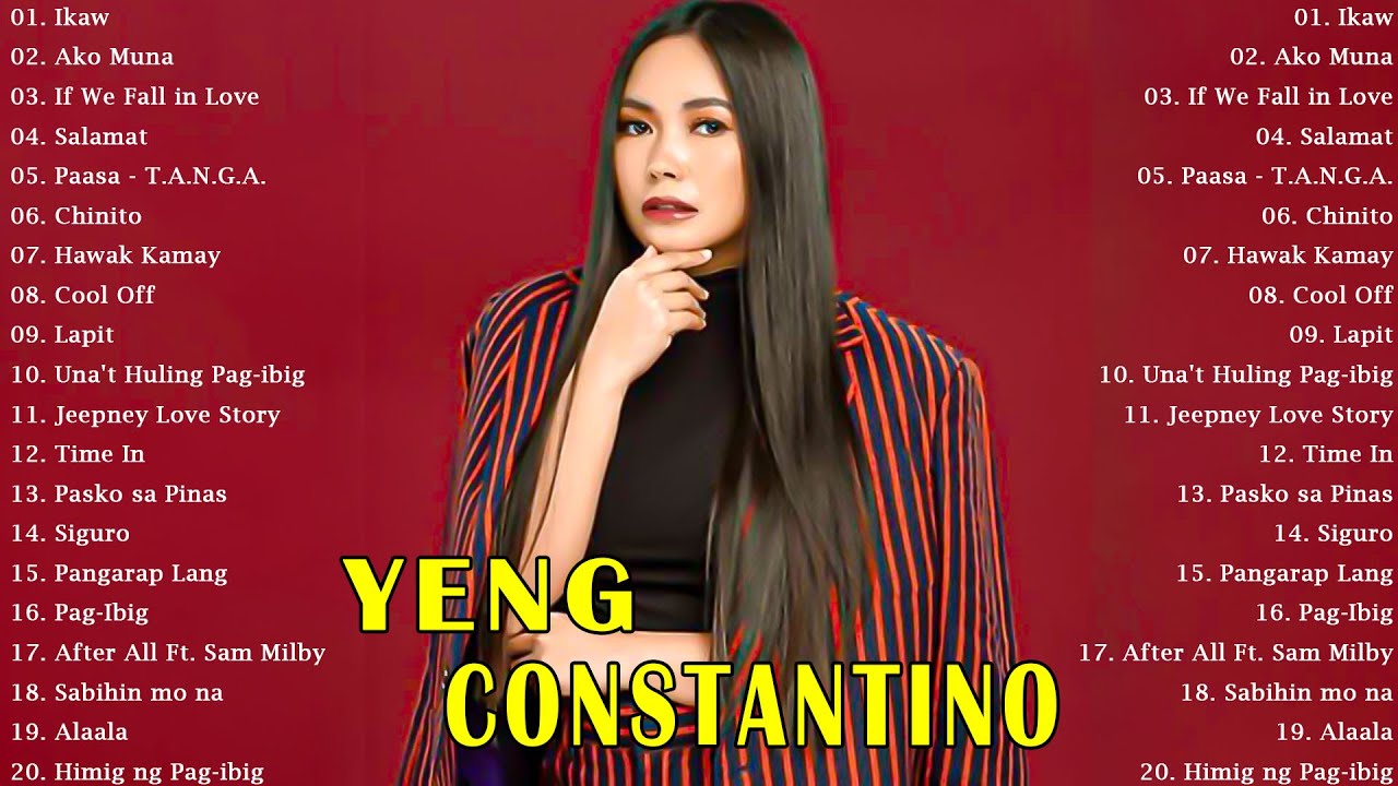 Yeng Constantino Greatest Hits Playlist 2022 - Yeng Constantino Non ...
