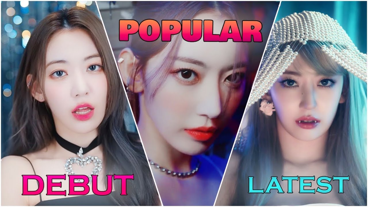 Kpop Groups Debut Vs Most Popular Vs Latest Song - YouTube