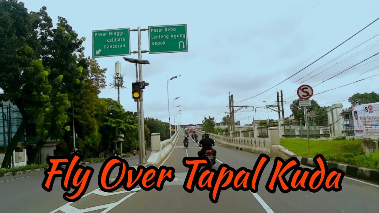 Fly Over Tapal Kuda Lenteng Agung - YouTube