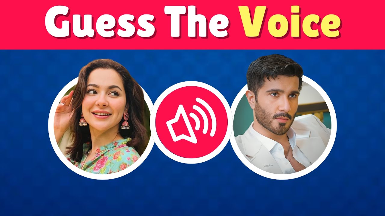 Guess the voice of a Pakistani Actor || Must Watch most funny voice ...