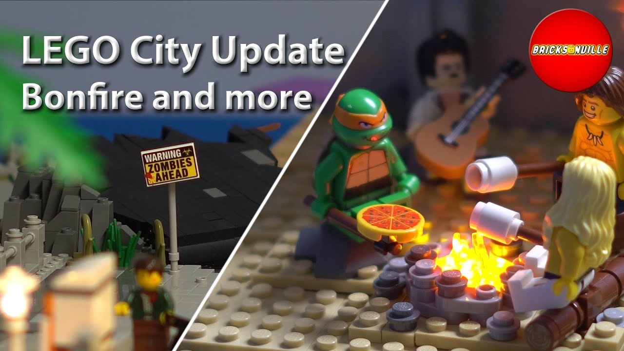 Bonfire at the beach and more - LEGO City Update - March 2022 #62 - YouTube