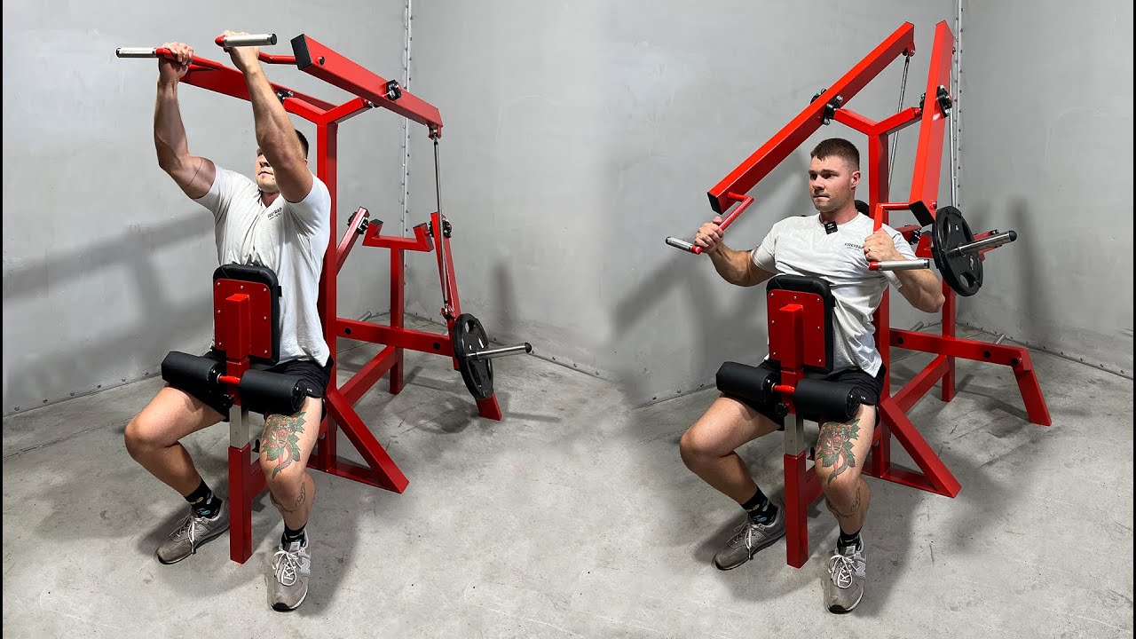 Gymfactory.eu / Lat Pulldown Machine – Front Pulldown (L8) - YouTube