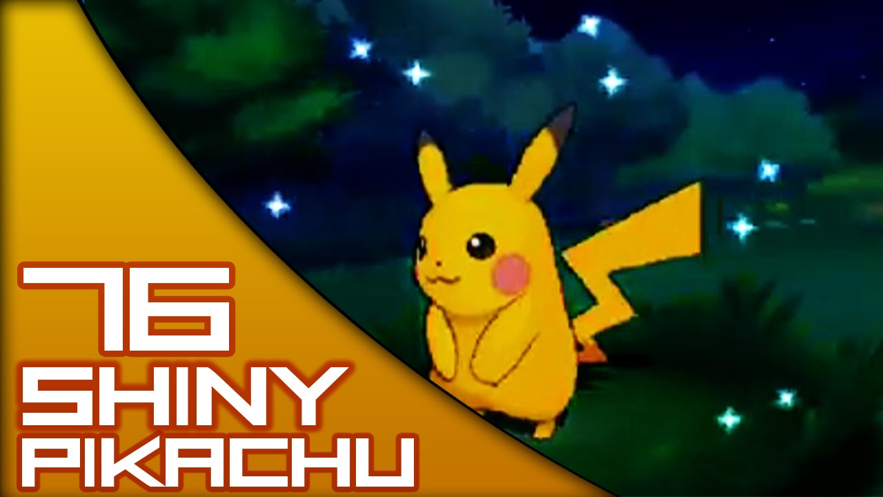 SPARKY THE PIKACHU - Shiny Pikachu Encounter (Highlight) - YouTube