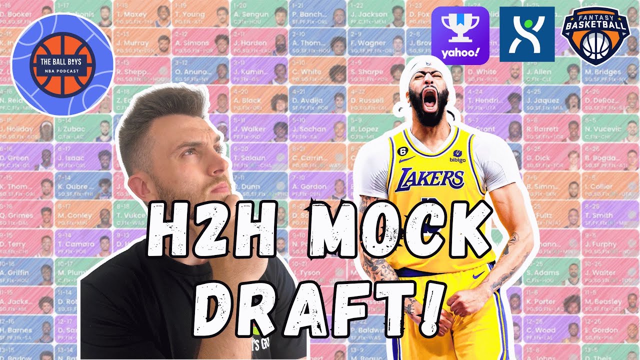 12 Team Mock Draft with Karan Talwar - NBA Fantasy Basketball - YouTube