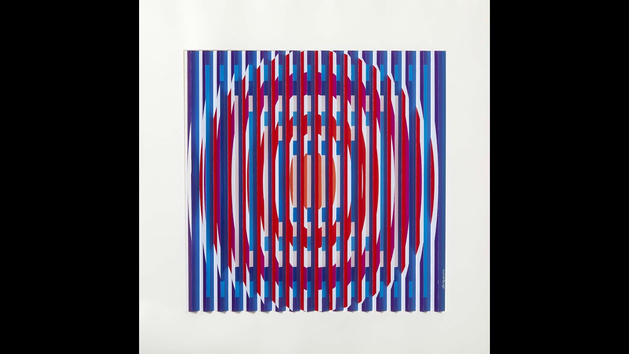 Yaacov Agam | Visual orchestration or (total fusion), 1960 - YouTube