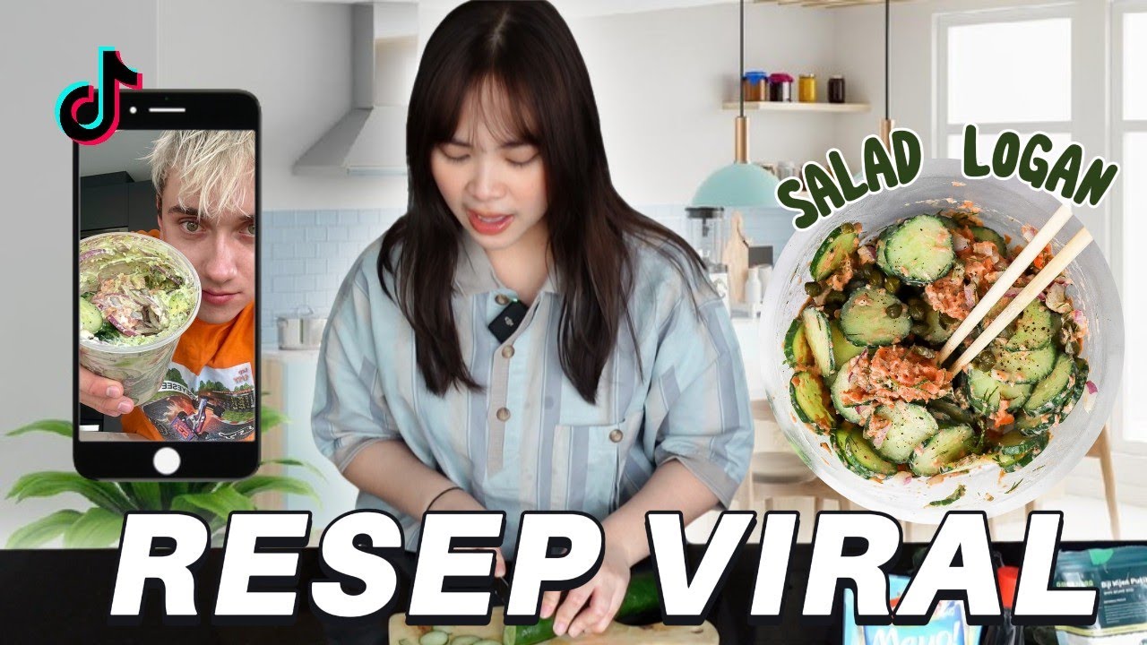 COBAIN SALAD LOGAN VIRAL TIKTOK !! ANJAY TEAM KETAGIHAN !! 🤤 - YouTube