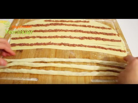 KOLAY MANTI TARİFİ / Rulo Mantı ve Kasnak Mantı Tarifi / MANTI YAPIMI
