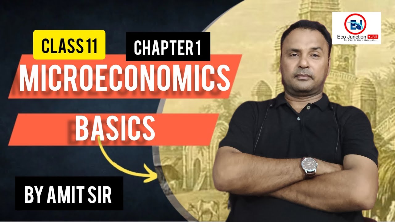 Microeconomics| Class 11| Chapter 1 - YouTube