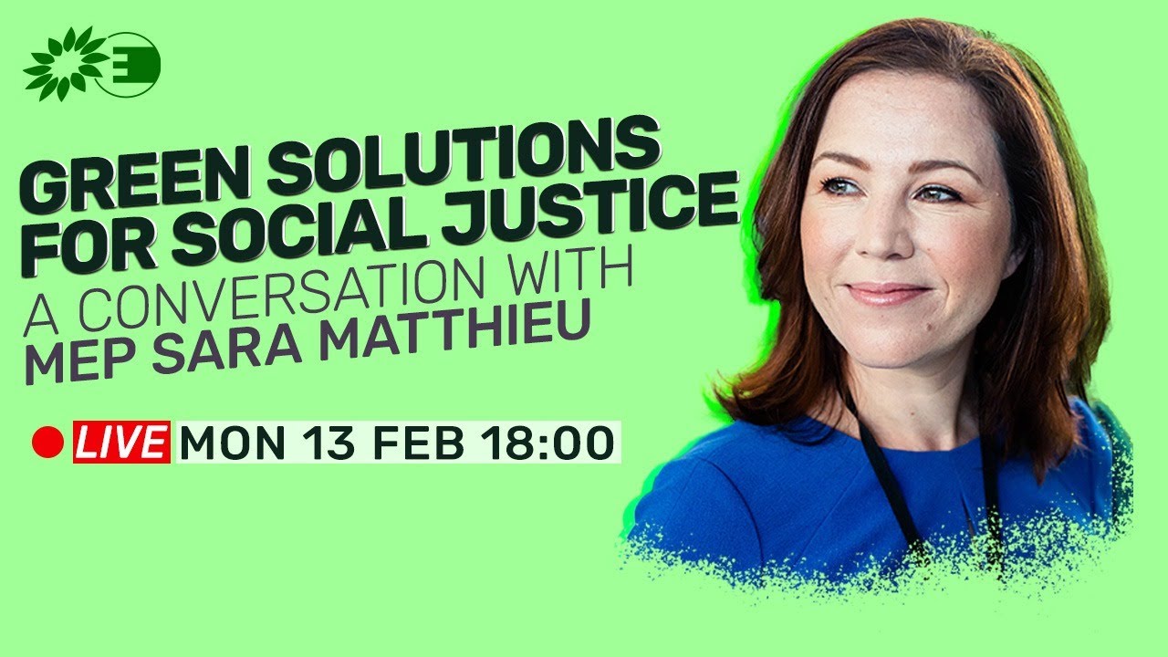 Green Solutions for Social Justice 🔴 LIVE conversation with Sara ...
