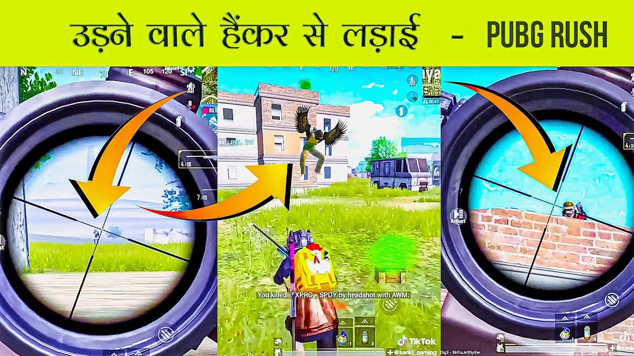 😤PUBG TIK TOK HEADSHOT | Fly Fight Pubg Mobile | ONLY SNIPING CHALLENGE ...