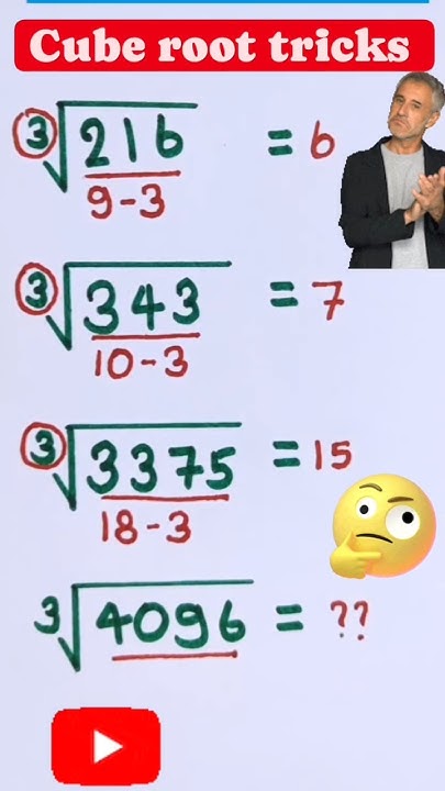 cube root tricks 📚🖋️ math tricks short video 📚#upsc #iit #maths #cube #tricks #shortsvideo # ...