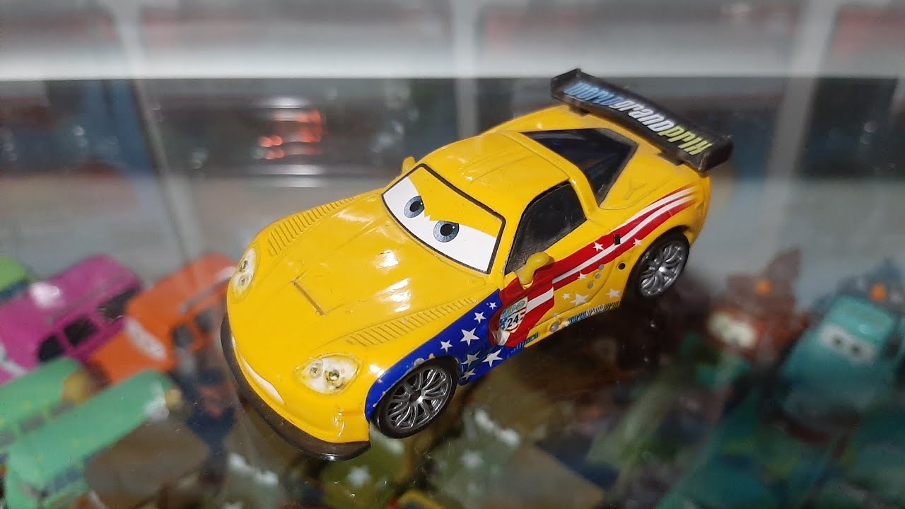 Mattel Disney/Pixar Cars 2 Jeff Gorvette (World Grand Prix Racer ...
