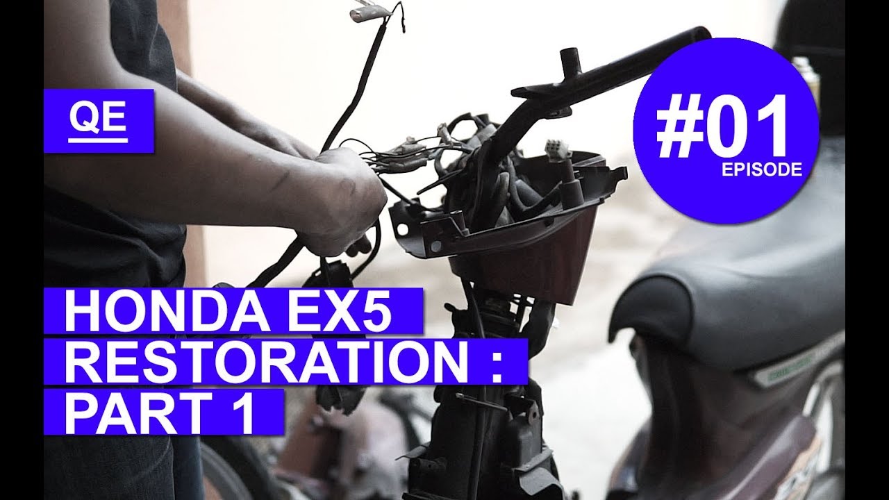 Honda EX5 Restoration - Part 1 - YouTube