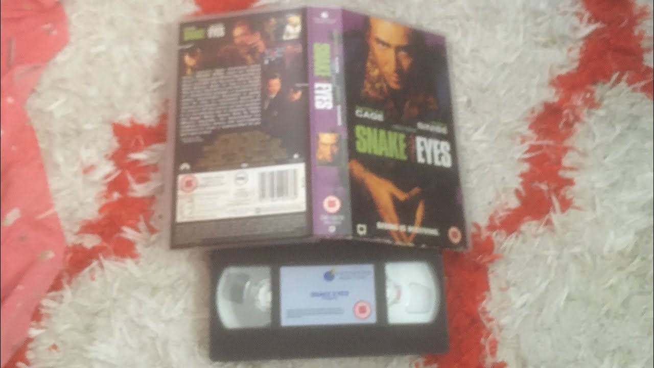 Opening and Closing To "Snake Eyes" (Touchstone Home Video) VHS United ...
