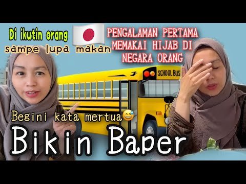 BEGINI PENGALAMAN PERTAMA MEMAKAI HIJAB DI JEPANG | BAPER BANGET