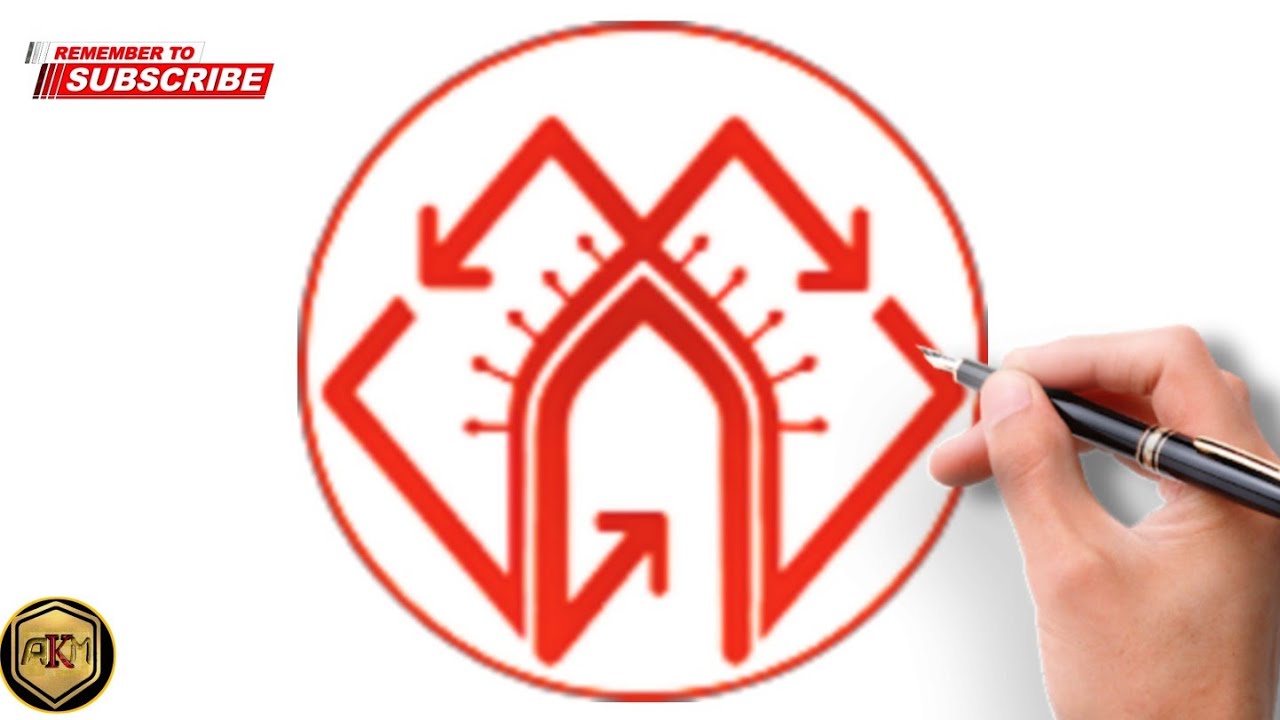 How to draw realistic LMRC logo || (Tutorial) || 🔥🔥🙏🙏 - YouTube