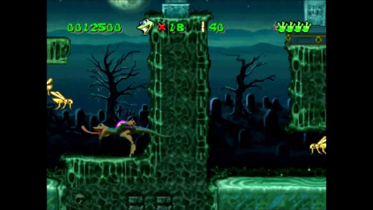Gex #2 - Cemetery - Grave Danger - YouTube