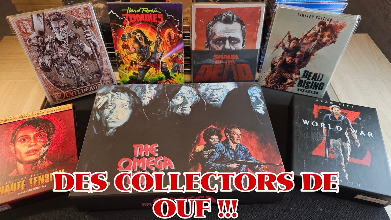 MA COLLECTION PREND DE LA VALEUR !! ( COFFRET COLLECTOR LIMITÉE BLU-RAY ) - YouTube