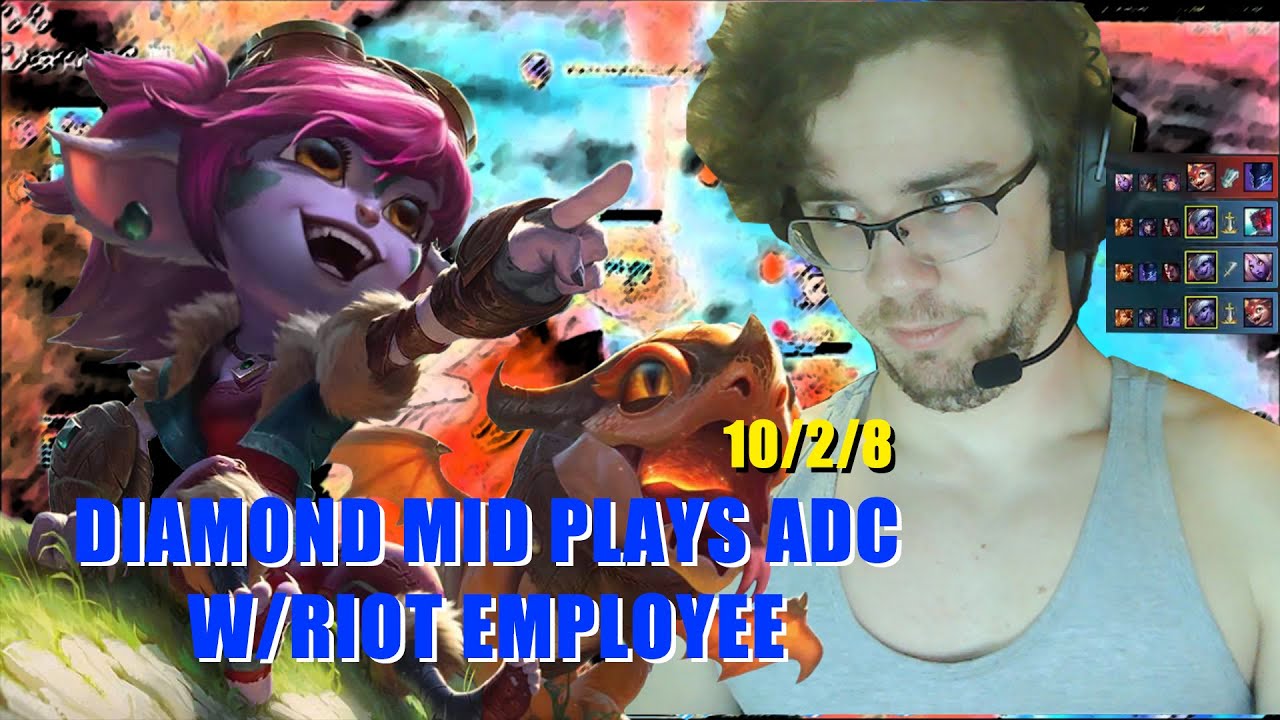 Duo'd W/Riot Employee in Ranked League of Legends Diamond - YouTube