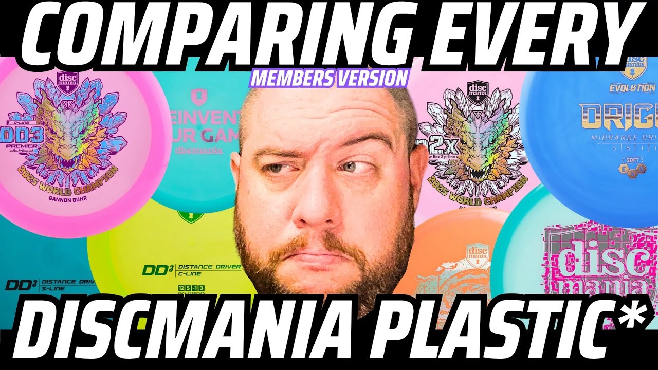 Comparing Every Discmania Plastic* | Member's Early Access - YouTube