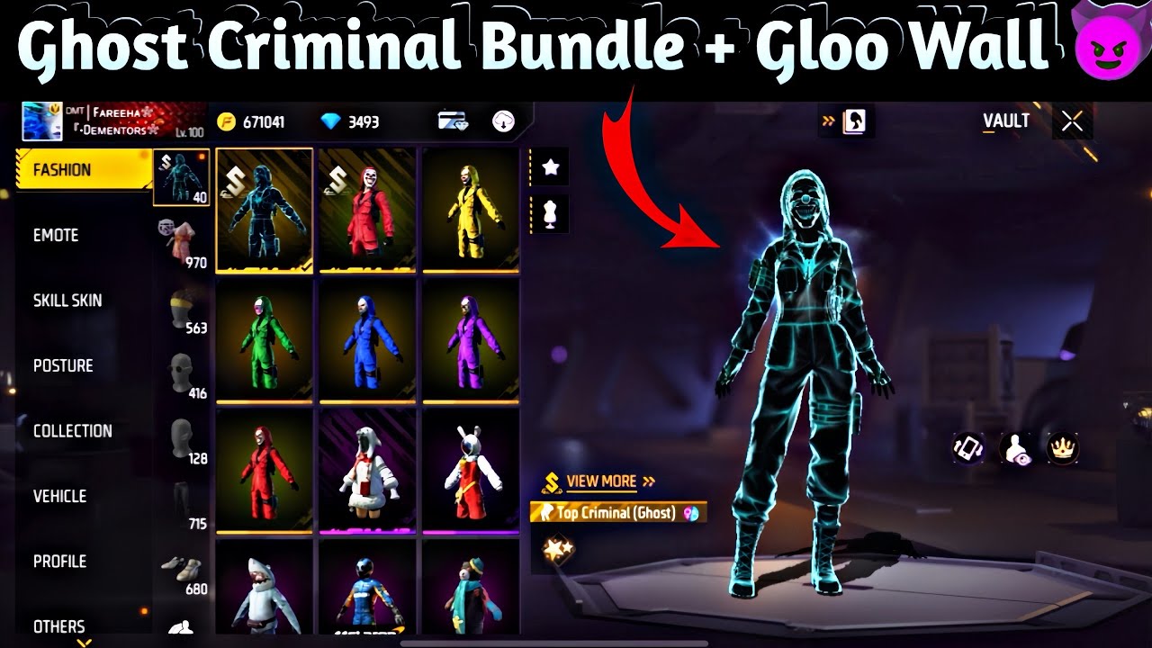 Top Ghost Criminal Bundle | Gloo Wall | 100 Level - YouTube