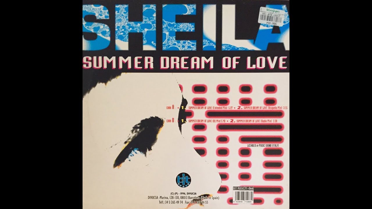 SHEILA - SUMMER DREAM OF LOVE EXTENDED MIX - YouTube
