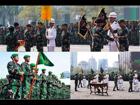 Panglima TNI Resmikan Lima Yonif PDR di Papua - YouTube