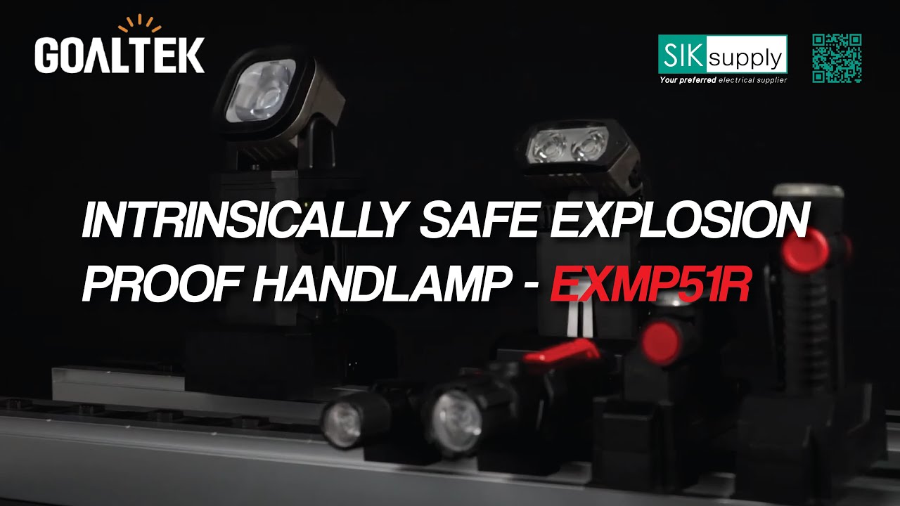 Sik Supply - Intrinsically Safe Explosion proof Handlamp - ExMP51R ...