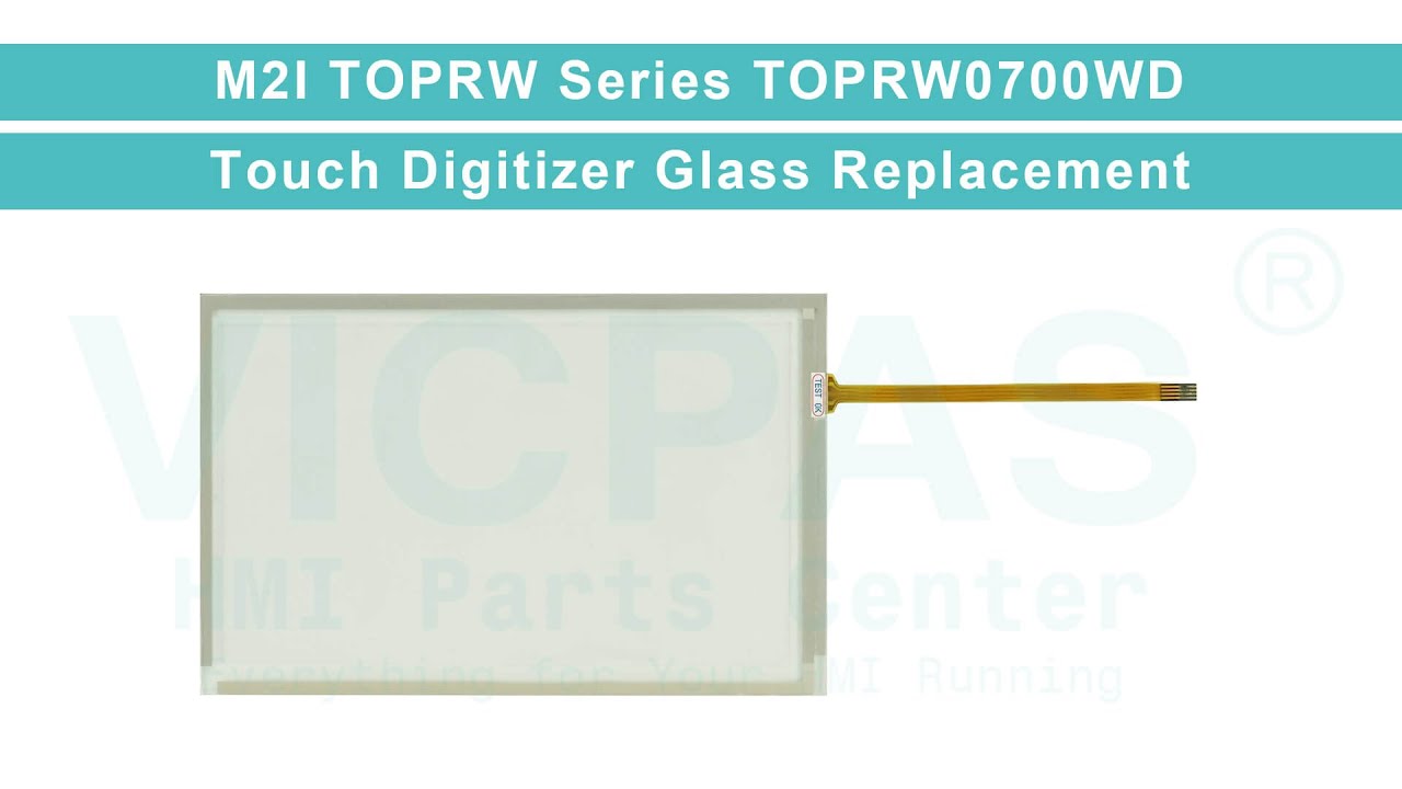 M2I TOPRW Series TOPRW0700WD Touch Screen Panel Replacement Repair ...