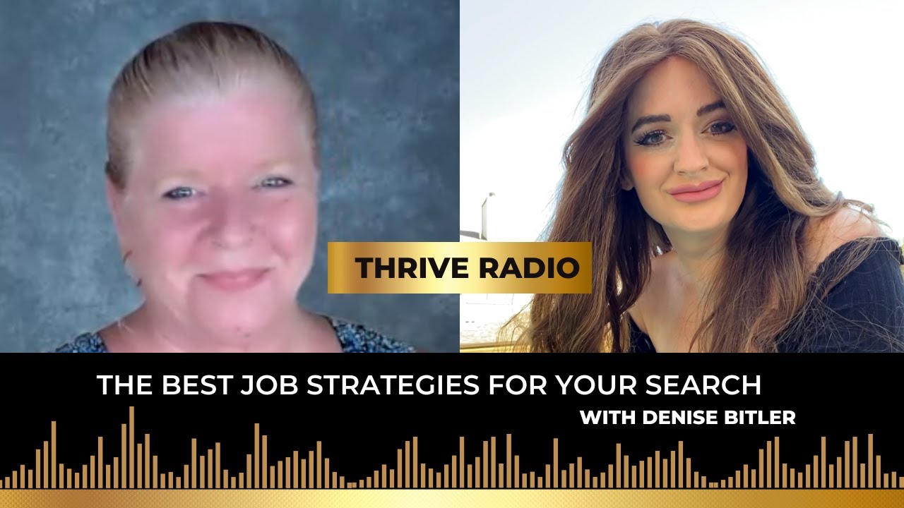 The Best Job Search Strategies for 2022 with Denise Bitler - YouTube