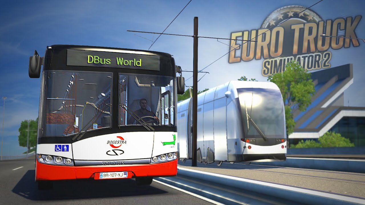 ETS2 Bus-Mod: Großstadt-Linie mit vielen Haltestellen | ETS 2 Grand ...