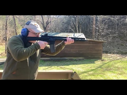 Foxtrot Mike FM-15 side folding rifle - YouTube