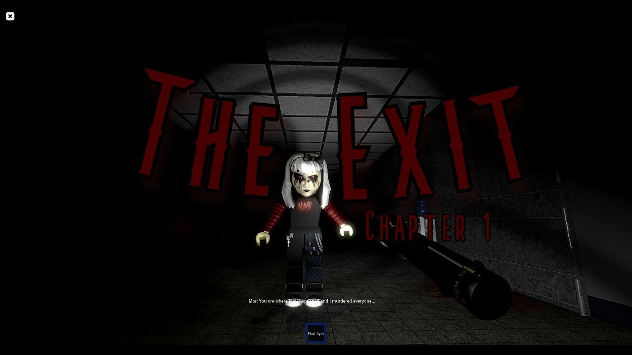 The Exit Chapter 1 (Roblox Horror Game) - YouTube
