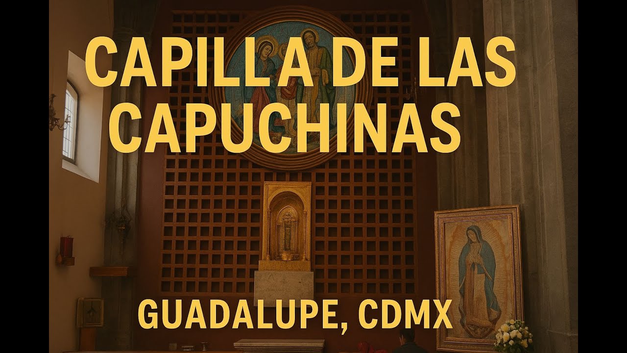 TESORO en Capilla de las CAPUCHINAS. Belleza e historia en Cdmx - YouTube