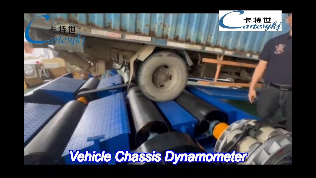 ctdcg-14 three axle six roller vehicle chassis dynamometer automotive ...