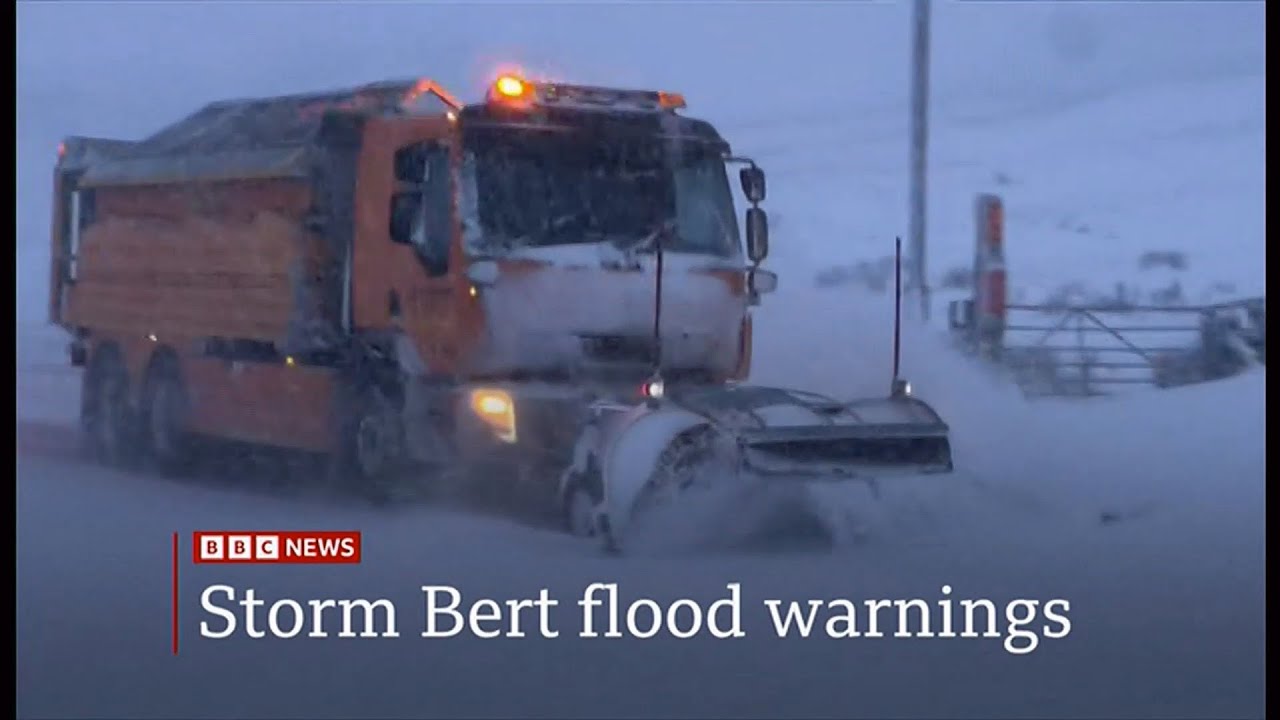 Weather Events - Storm Bert strikes across the UK --- 23/Nov/2024 - YouTube