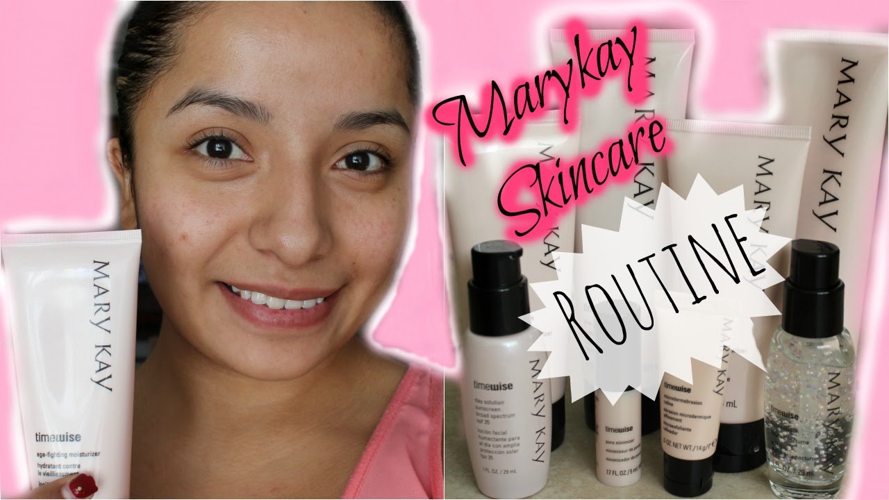 Skin Care Routine | Using MaryKay Products | LIVMarykay - YouTube