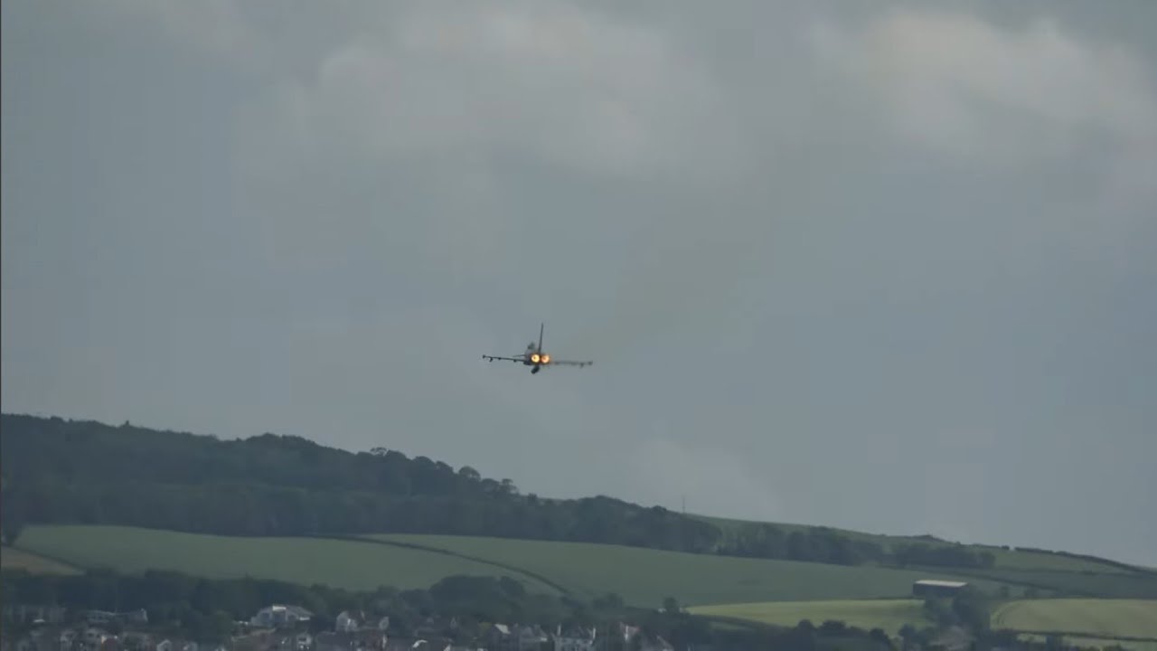 Eurofighter Typhoon FGR4 Torbay Air Show31st of May 2025 Torbay Air ...
