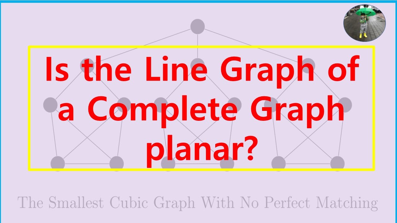 Complete graph의 line graph가 평면그래프인가? - YouTube
