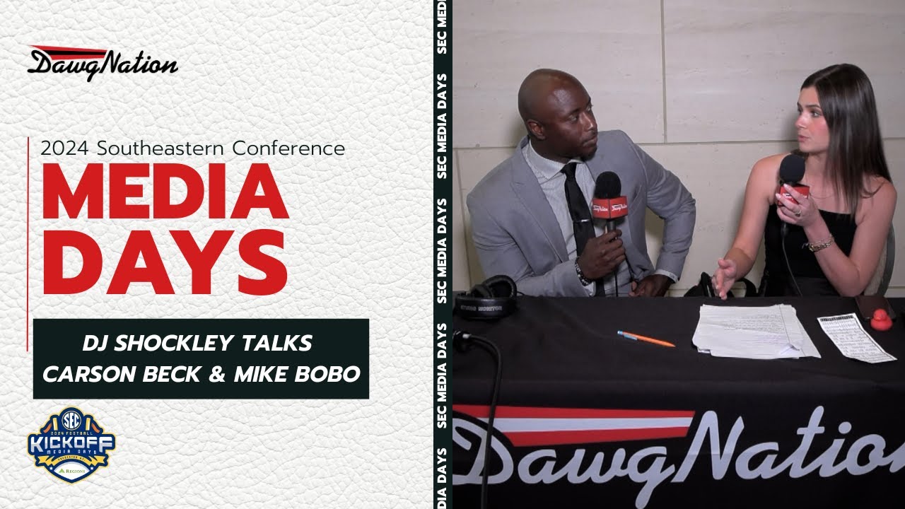 DJ Shockley on Carson Beck as a leader and Mike Bobo as a coach - YouTube