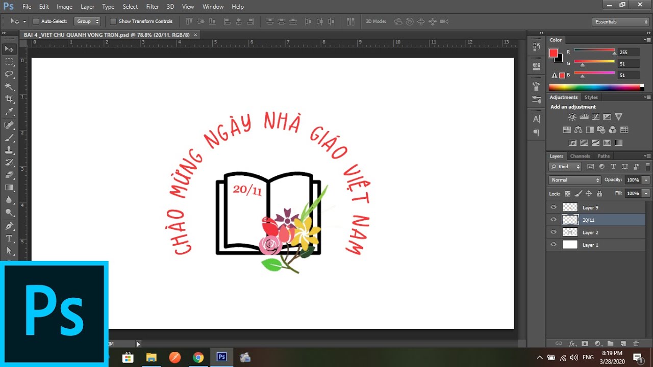 Vi t Ch Quanh V ng Tr n X How To Type In A Circle In Photoshop Vi t Ch Quanh V ng Tr n X How To Type In A Circle In Photoshop