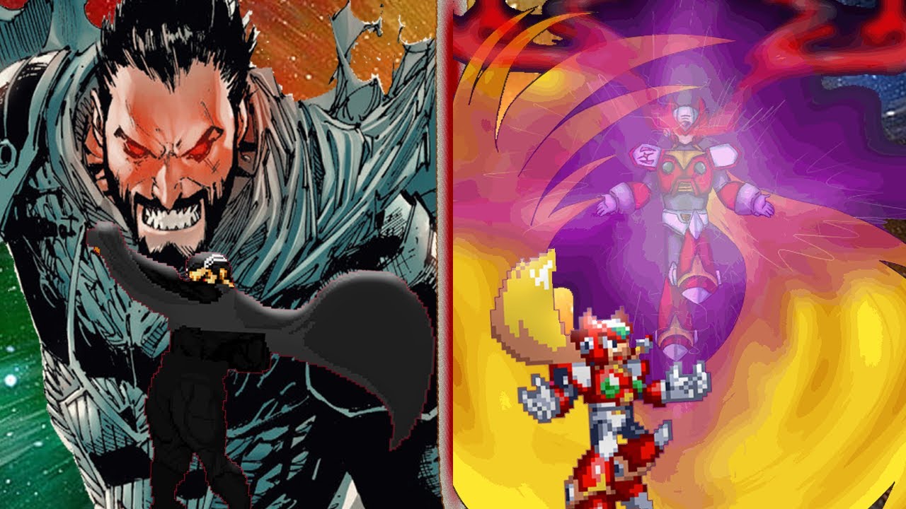 General Zod vs Awaked Zero Sprite Animation. ( MegaMan X Boss Collab ...