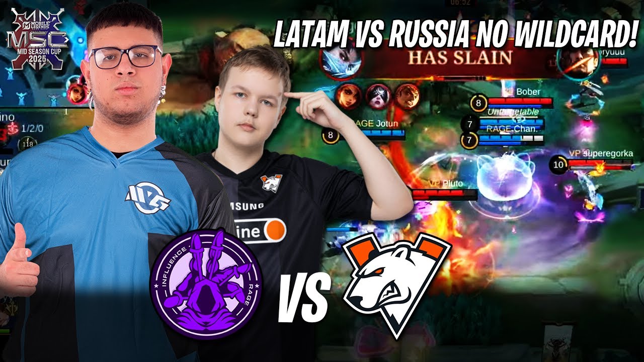 QUE JOGO FOI ESSE? LATAM ENFRENTA OS RUSSOS | INFLUENCE RAGE vs VIRTUS ...