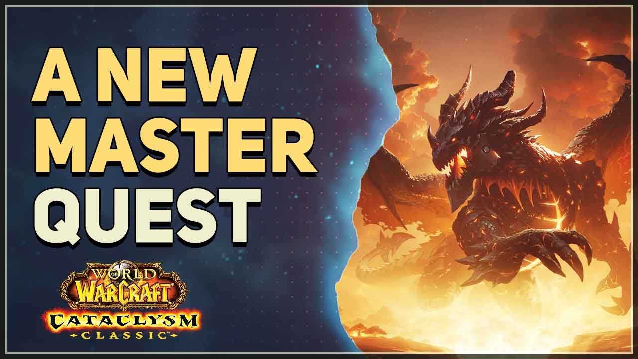 A New Master WoW Quest - YouTube