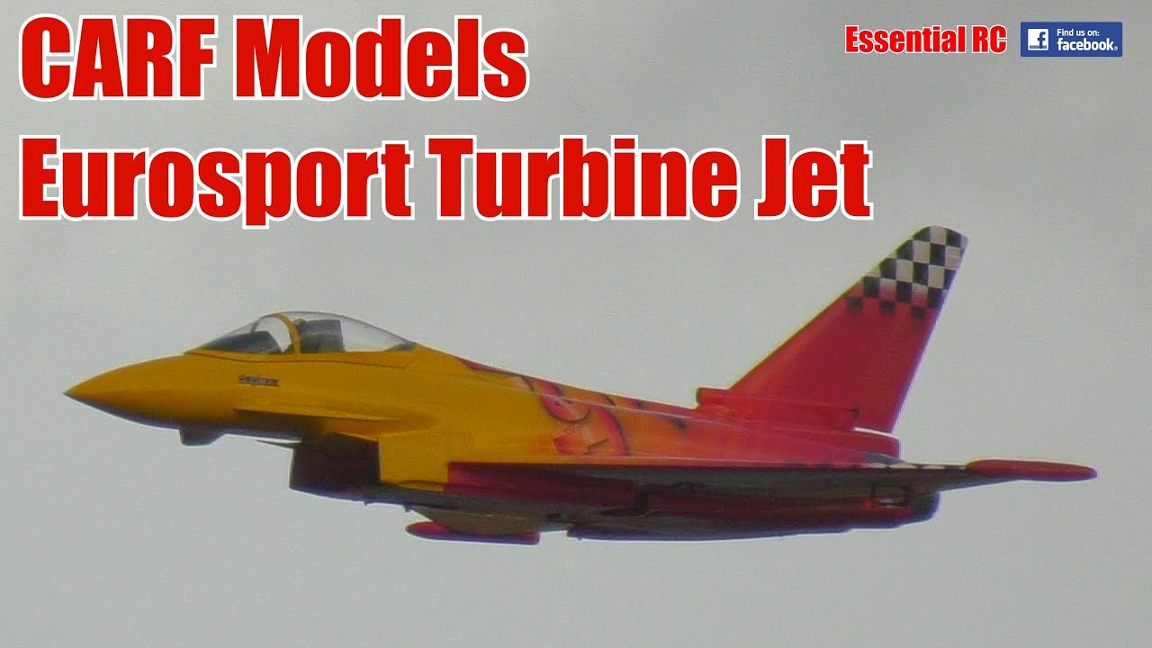 EUROSPORT Turbine RC Jet (CARF Models) - YouTube