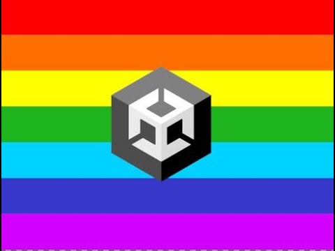Unity - Cycling An Object Through Rainbow Colors - YouTube