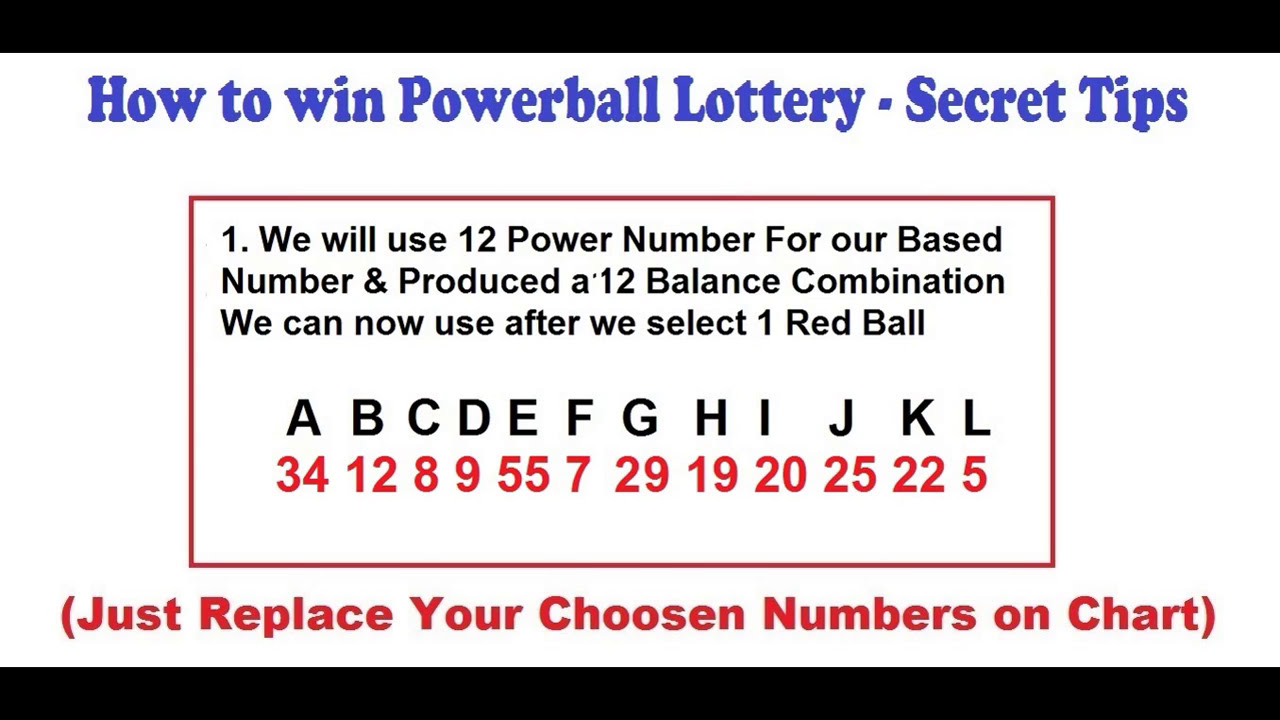 How to win the Powerball lottery 1$ Billion Jackpot Prize! - YouTube