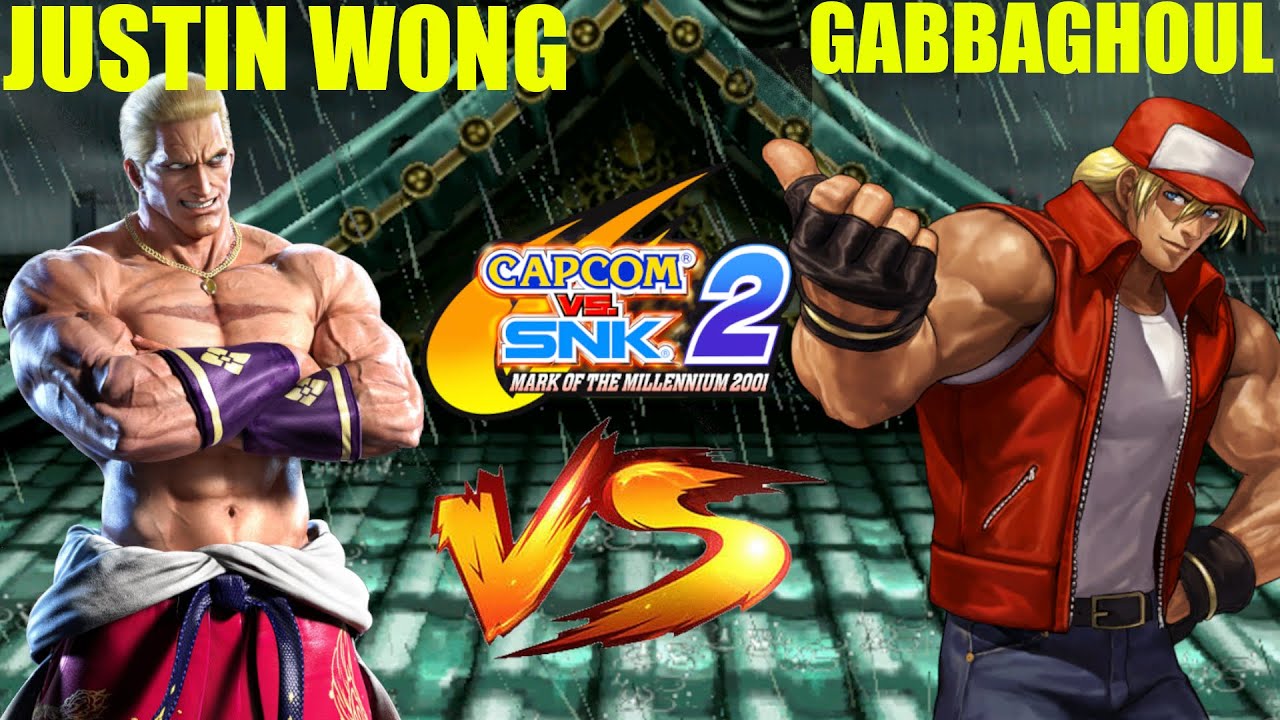 Capcom vs SNK 2 JUSTIN WONG vs GabbaGhoul pt 1 - YouTube